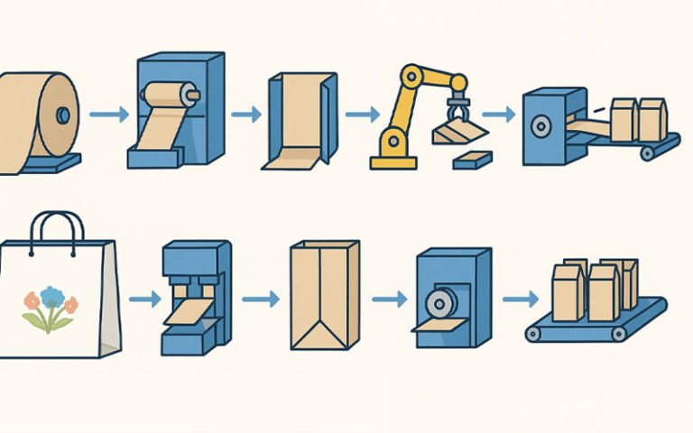 Automation In Paper Bag Production - Custom Packaging Bag Supplier